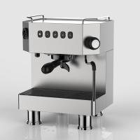 China Commercial Espresso Coffee Machine 3000W 50Hz Stainless Steel with Milk Frother for sale