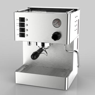 China ULKA Pump Espresso Coffee Machines Multi Boiler 15bar With Manometer for sale