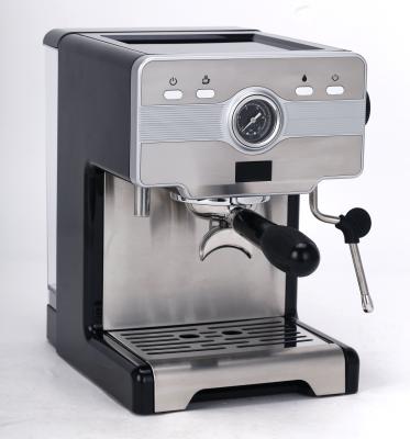 China 1850W Household Coffee Machine 500ml Boiler 1.7L Tank 15 Bar Espresso Maker for sale