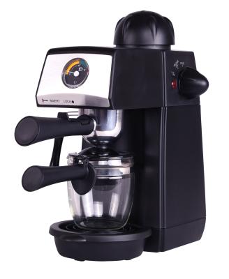 China 4 Cups 240ml Steam Coffee Machines With Thermometer / Porta Filter for sale