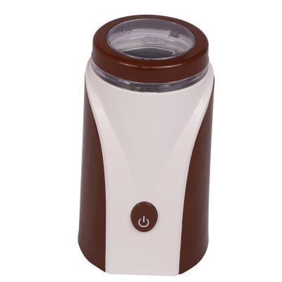 China Portable Stainless Steel Coffee Grinder 220V 130W 30g Capacity Household Electric Bean Mill for sale