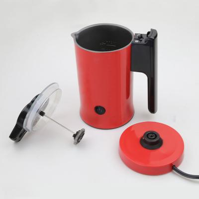 China Electric Milk Frother Warmer 160ml 600W Non-Stick Stainless Steel Hot Cold Foamer for sale