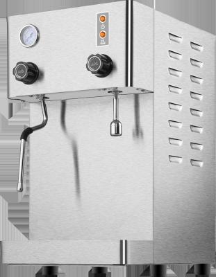 China 2000W 5.25L Commercial Steam Milk Frother Hot Water Heater for Coffee Shop for sale