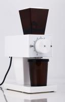 China Electric Coffee Grinder 180W Flat Burr 120g Capacity Stainless Steel Blade Adjustable Roughness for sale