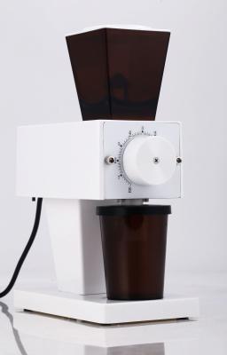 China Electric Coffee Grinder 180W Flat Burr 120g Capacity Stainless Steel Blade Adjustable Roughness for sale