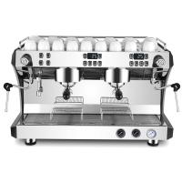 China Cafe Shop Silk Coffee Machine Double Group Multi Boiler 550ml 3 In 1 Coffee Maker for sale