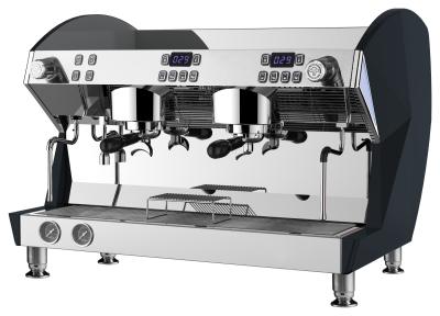 China 2 Group Commercial Semi Auto Espresso Coffee Machine 550ml 220V for sale