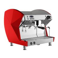 China Red Single Group Coffee Machines 9 Bar Espresso Maker With Commercial Pump for sale