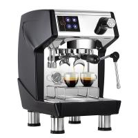 China 2700W Semi Automatic Italian Coffee Machine Dual Boiler System 15 Bar Barometer for sale