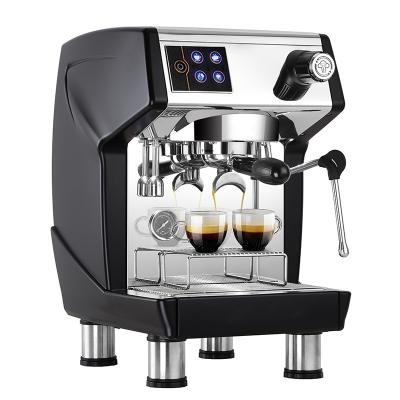 China 2700W Semi Automatic Italian Coffee Machine Dual Boiler System 15 Bar Barometer for sale