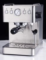 China 220V 1450W Semi Automatic Espresso Coffee Machine 1.7L 15 Bar Pump Cappuccino Latte Maker for sale