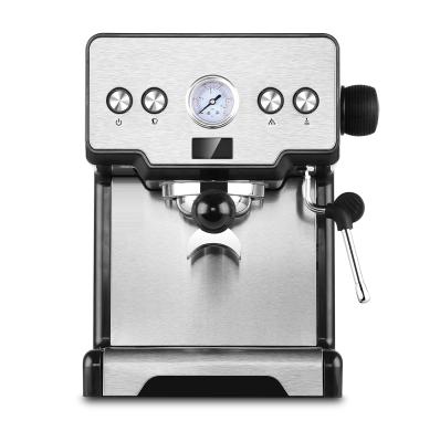 China Italian Pump Household Coffee Machine 220V 15 Bar Espresso Machine for sale