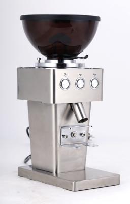 China Stainless Steel Burr Coffee Grinder 250W 250g Capacity 18 Grind Settings for sale