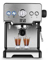 China Semi Automatic Silk Coffee Machine 15bar For Espresso Cappuccino Milk Bubble Latte for sale