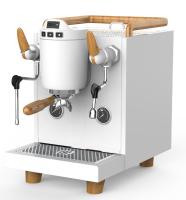 China Electric Commercial Coffee Cappuccino Machine 550ml Latte Flow Meter Setting Brewing for sale