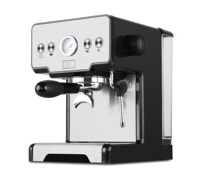 China 15bar Household Coffee Machine 1.7L Commercial Cappuccino Maker for sale