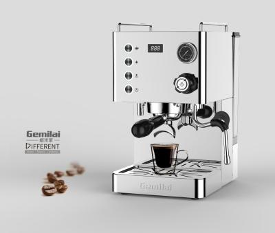 China Stainless Stee Household Coffee Machine Silver CRM3007D 15bar for sale