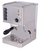 China 1450W Silver Household Coffee Machine 304 Stainless Steel Body 15bar Italy Pump CRM3007 for sale