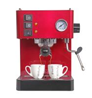 China Stainless Steel Espresso Coffee Machine 15 Bar 1450W Home Use with 1.7L Tank for sale