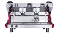 China Silk Double Group Coffee Machine Commercial Manual Espresso Machine for sale