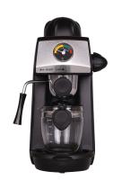 China 220V 4-Cup Steam Coffee Machine 5 Bar Espresso Cappuccino Maker Black CRM2002 for sale