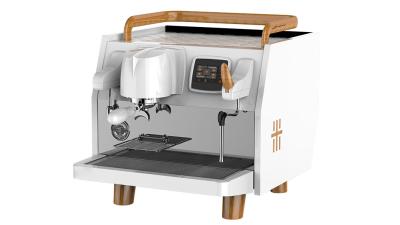 China Artificial Marble Manual Commercial Coffee Machine / Semi Professional Espresso Machine for sale