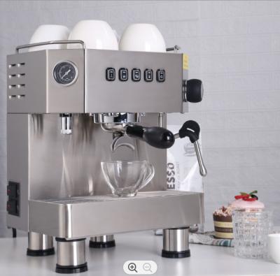 China 1.7L 15bar Professional Home Espresso Coffee Machine 3000W with Milk Frother for sale