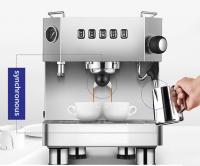 China 1.7L 15bar Professional Home Espresso Coffee Machine 3000W with Milk Frother for sale