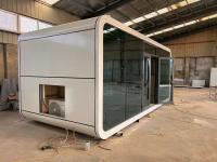 China Wall Rock Wool Sandwich Panel Modern Outdoor Portable Mobile Vessel Space Capsule Hotel House for sale