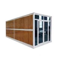 China Aluminum Window Prefab House Modular Folding Container House for Technical Support Online for sale