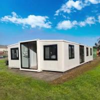 China Double Wing Container House The Perfect Solution for Easy Relocation and Green Living for sale