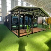 China Double Wing Container House The Perfect Solution for Easy Relocation and Green Living for sale