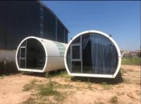 China 38 M2 Model E7 Solar Capsule House Modular Homes with 2 Bedroom/Kitchen/Bathroom for sale