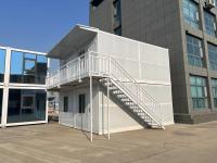 China Foldable Office Accommodation Prefab House Container House with Fast Install Advantage for sale