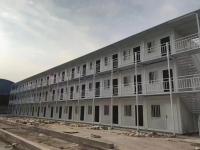 China MGO Board Floor 20ft 40ft Prefab Folding Container Homes Folding Flat Pack Container House for sale