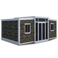 China Widely Used Mobile Home Container House with Luxary Style and EPS Sandwich Panels Roof for sale