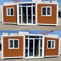 China Widely Used Mobile Home Container House with Luxary Style and EPS Sandwich Panels Roof for sale