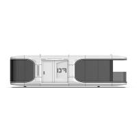 China Custom Outdoor Pod Space Capsule with Rock Wool Sandwich Panel Wall from Professional for sale