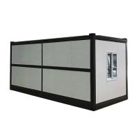 China Farmhouse Design Style Modular Folding Container House built with Sandwich Panel Wall for sale