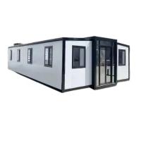 China Top- Container Houses for Camping Accommodation End Double Wing Expansion Folding for sale