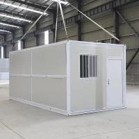 China Weather-Resistant Z Type Flat Pack Folding Container House for Harsh Environments for sale