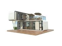 China Contemporary Design Style Luxury Soundproof Mobile Apple Pod Cabin Container House for sale