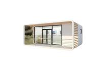 China Contemporary Design Style Luxury Soundproof Mobile Apple Pod Cabin Container House for sale