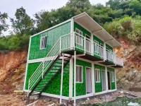 China Habitable Detachable Container House Constructed with Q235/Q345 Light Steel Frame for sale