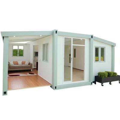 China Modern Design Portable Container Homes with MGO Board Floor and Double Wing Folding Room for sale