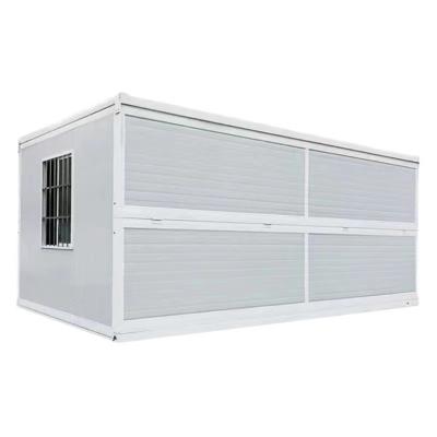 China Convenient 5950 mm Folding Container Homes Prefabricated House Office Flat Pack House for sale