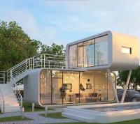 China Apple Cottage Modern Design Container House for Your Garden Living Adaptability for sale