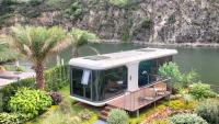 China Solar Space Capsule House The Perfect Blend of Luxury and Nature on MGO Board Floor for sale