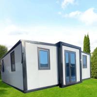 China EPS Sandwich Panels Roof Luxury Style 3 Bedrooms Collapsible Expanding Container Home for sale