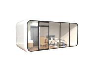 China Outdoor Modern Prefab House Mobile Working House Office Pod Apple Cabin with Design for sale